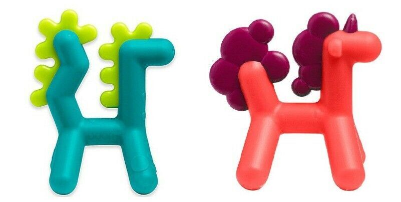 Boon Silicone Teether Soothe Irratated Gums For 0-12 Months BPA Free - Tomy